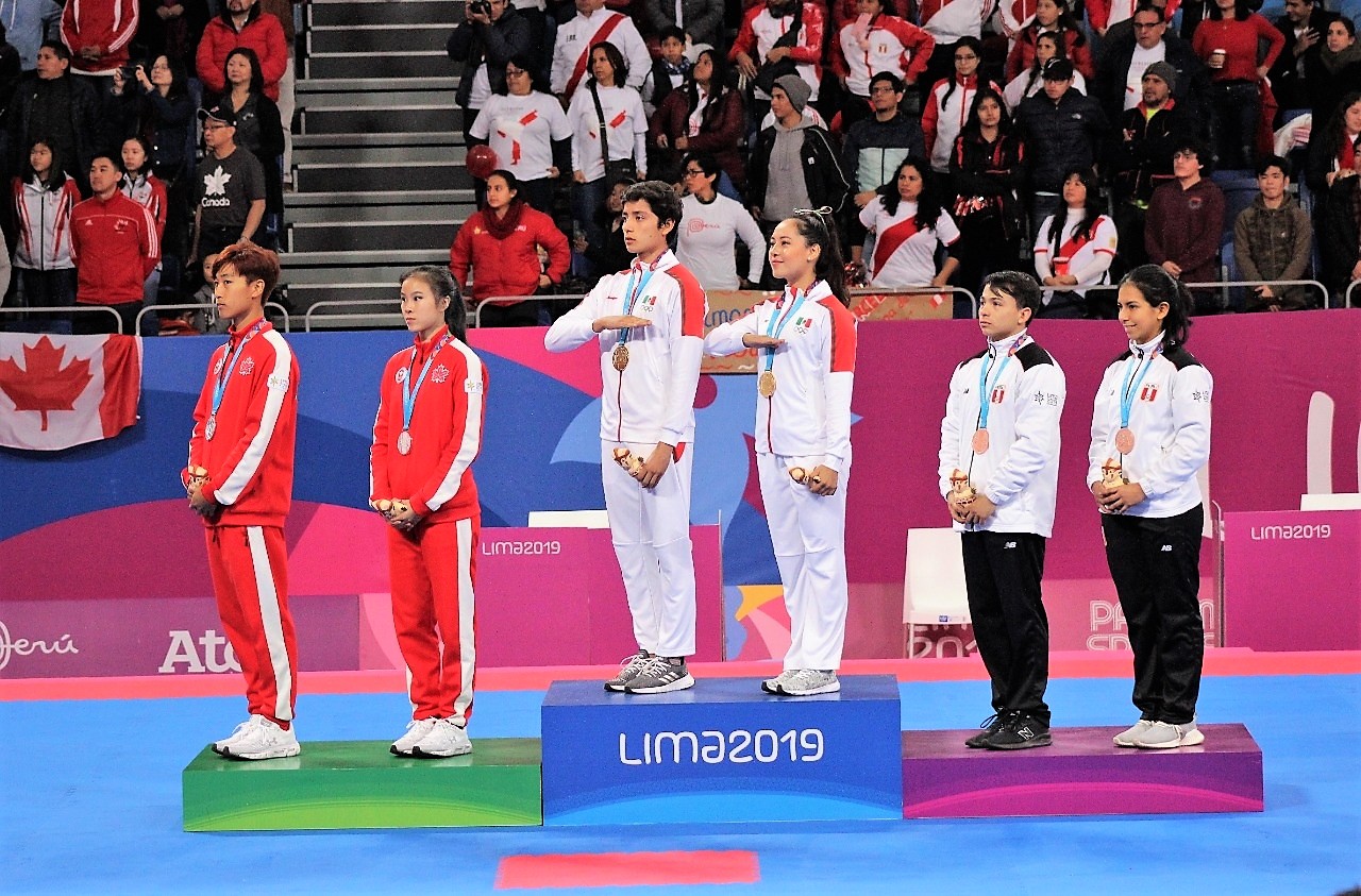 Otro Oro a México con Zulema Ibáñez y Leonardo Juárez en TKD poomsae ...