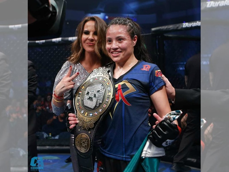 Reconocen a “Super” Mely, primera campeona femenil de México en MMA ...