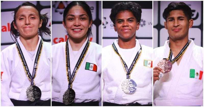 Medallas de plata y bronce para Judo de México en el Panamerican ...
