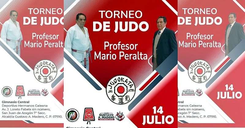 Club Judokata realizará Torneo de Judo “Profesor Mario Peralta” en CDMX ...